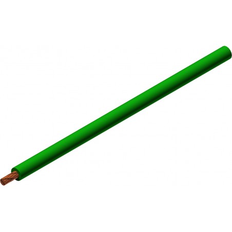 Staubli 61.7610-10025 highly flexible Silicone cable 2,5mm²